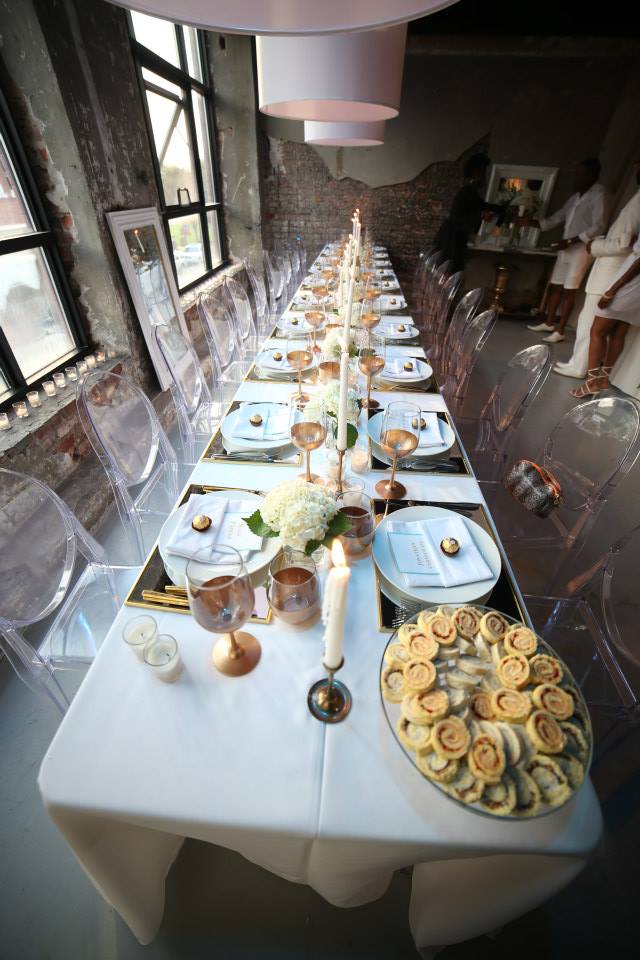 All White Dinner Party | #RashonsDinnerSeries - Rashon Carraway