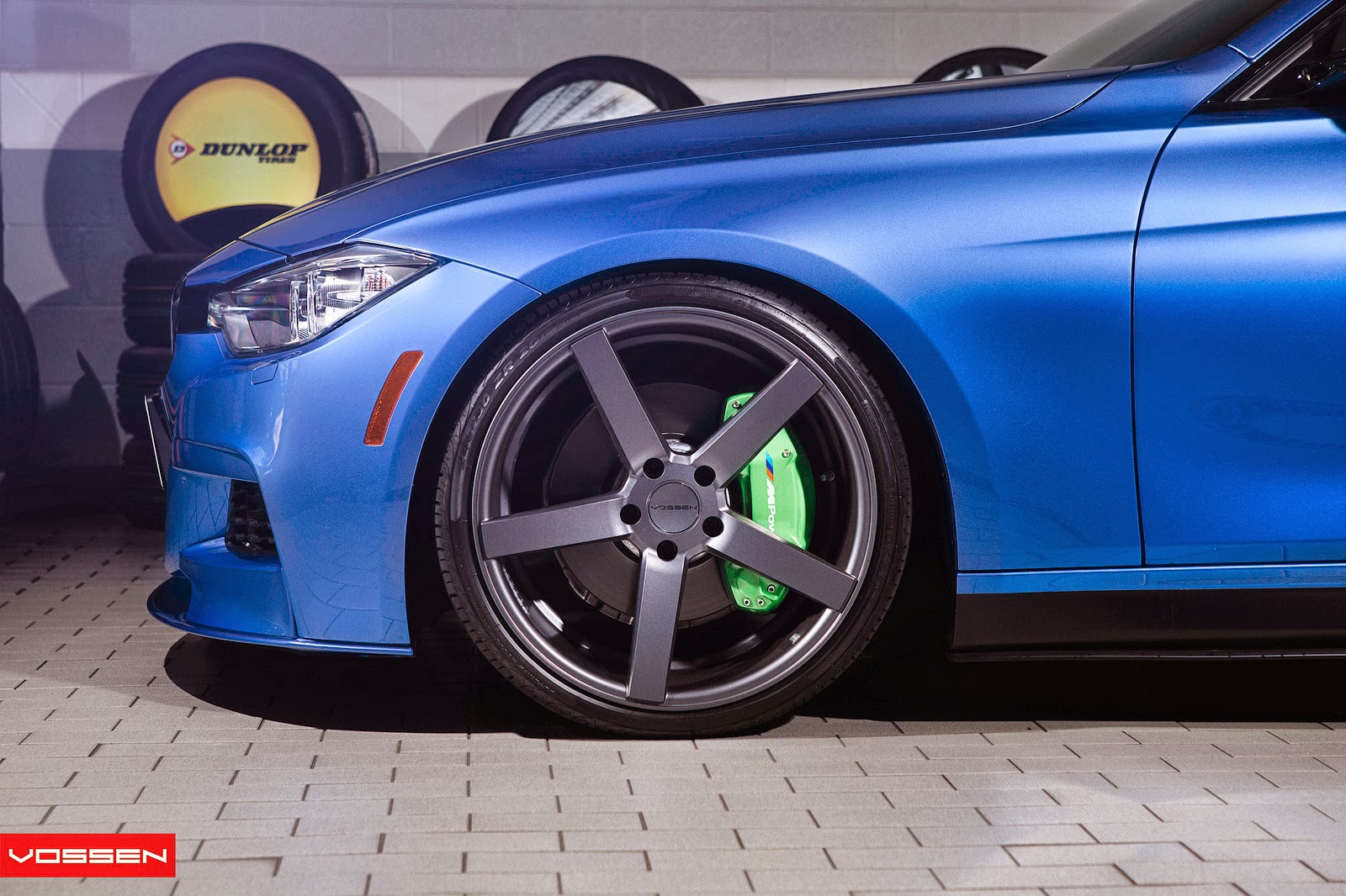 BMW 3-Series on Vossen CV3 Wheels : ebeasts.com