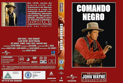 projetor antigo: Comando Negro 1940 Leg