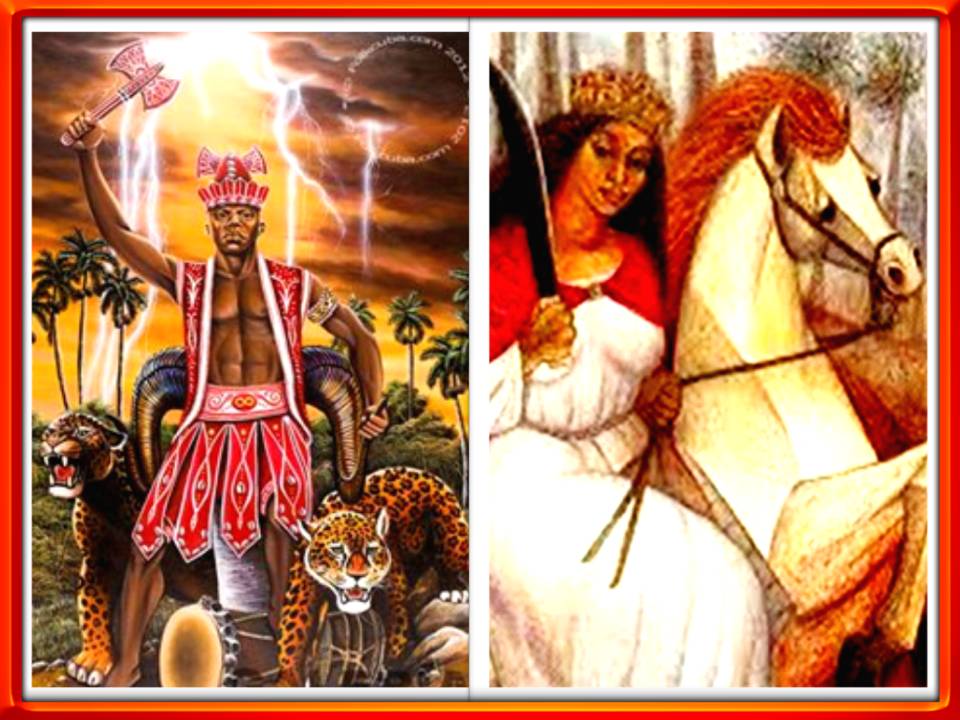 ORACION CONJURO REAL DE LOS 7 RAYOS DE CHANGO (SANTA BARBARA), PARA ...