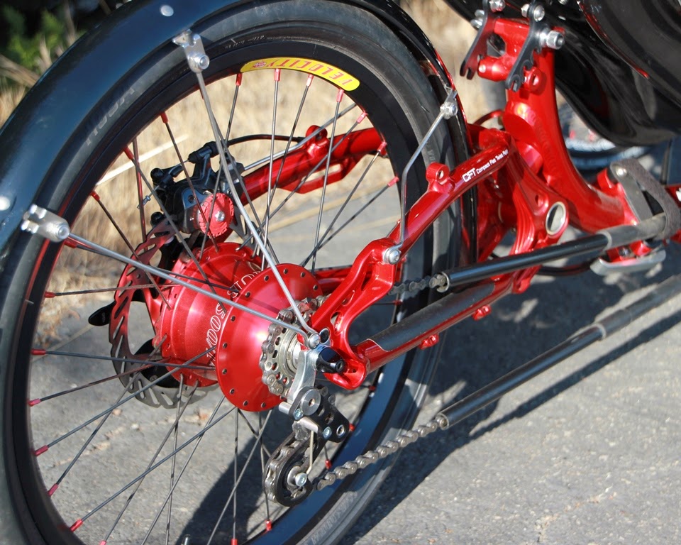 The Monkey Lab: ICE Trike with Rohloff Hub and Schlumpf Gearing System