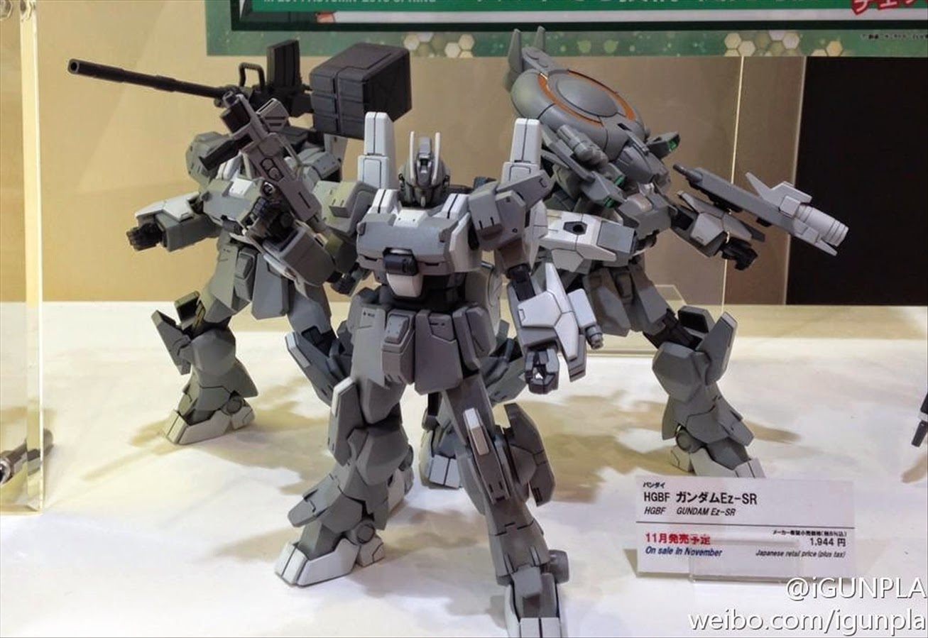HGBF 1/144 Gundam Ez-SR - on Display at