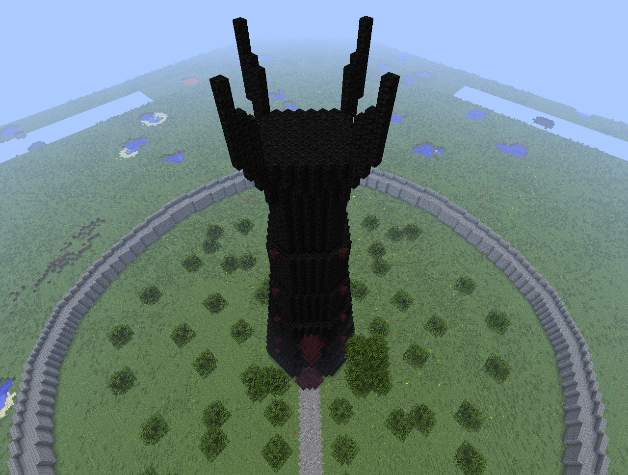 Lord of the Bricks: Minecraft Isengard!!!