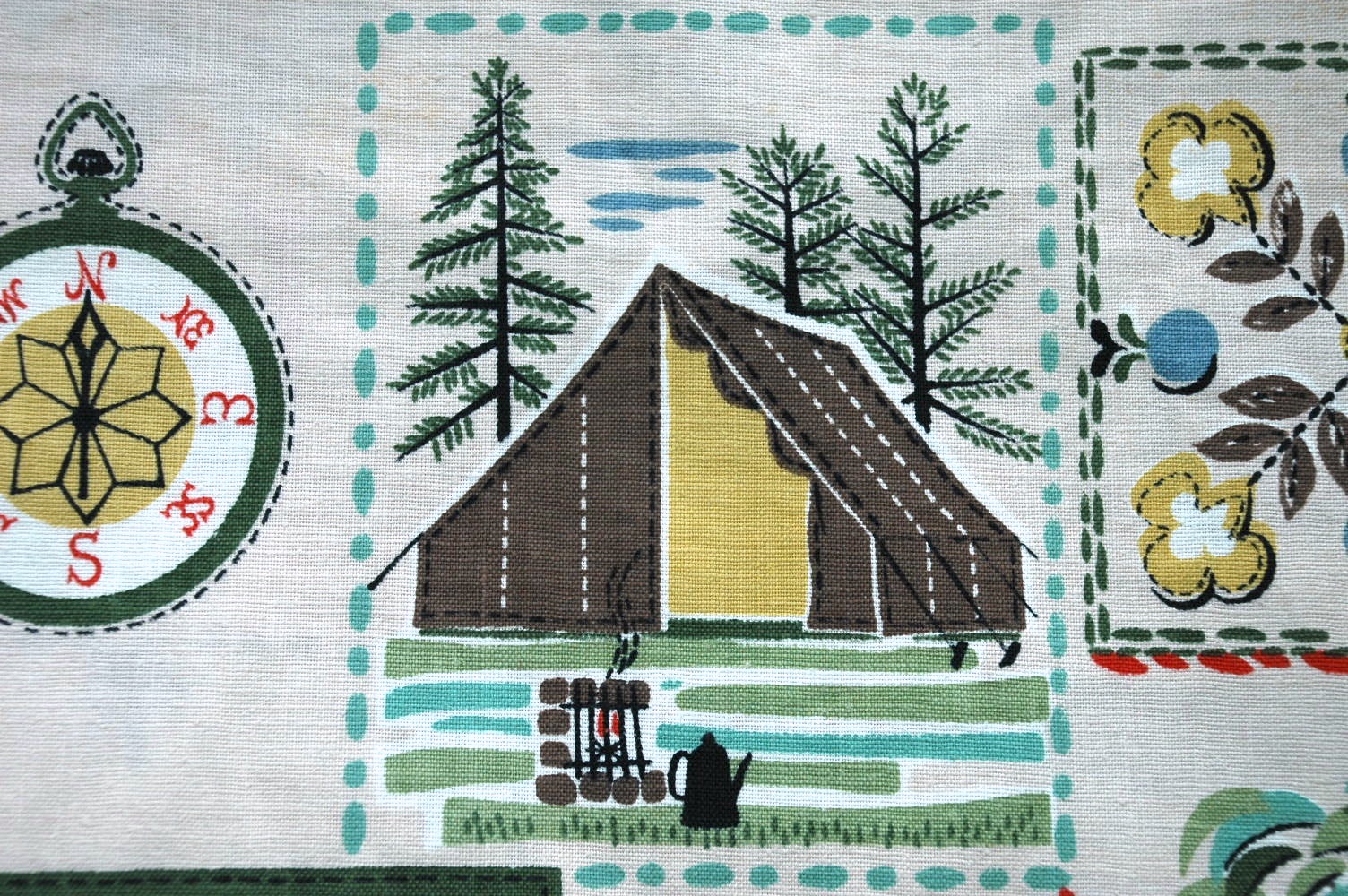 Sentimental Baby: Original 1959 Girl Scout Fabric