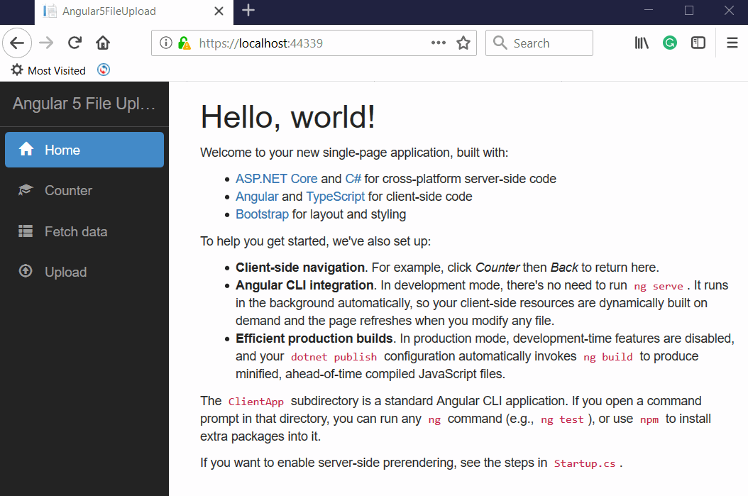 How to upload a file from Angular 6 to ASP.NET Core 2.1 Web API ...
