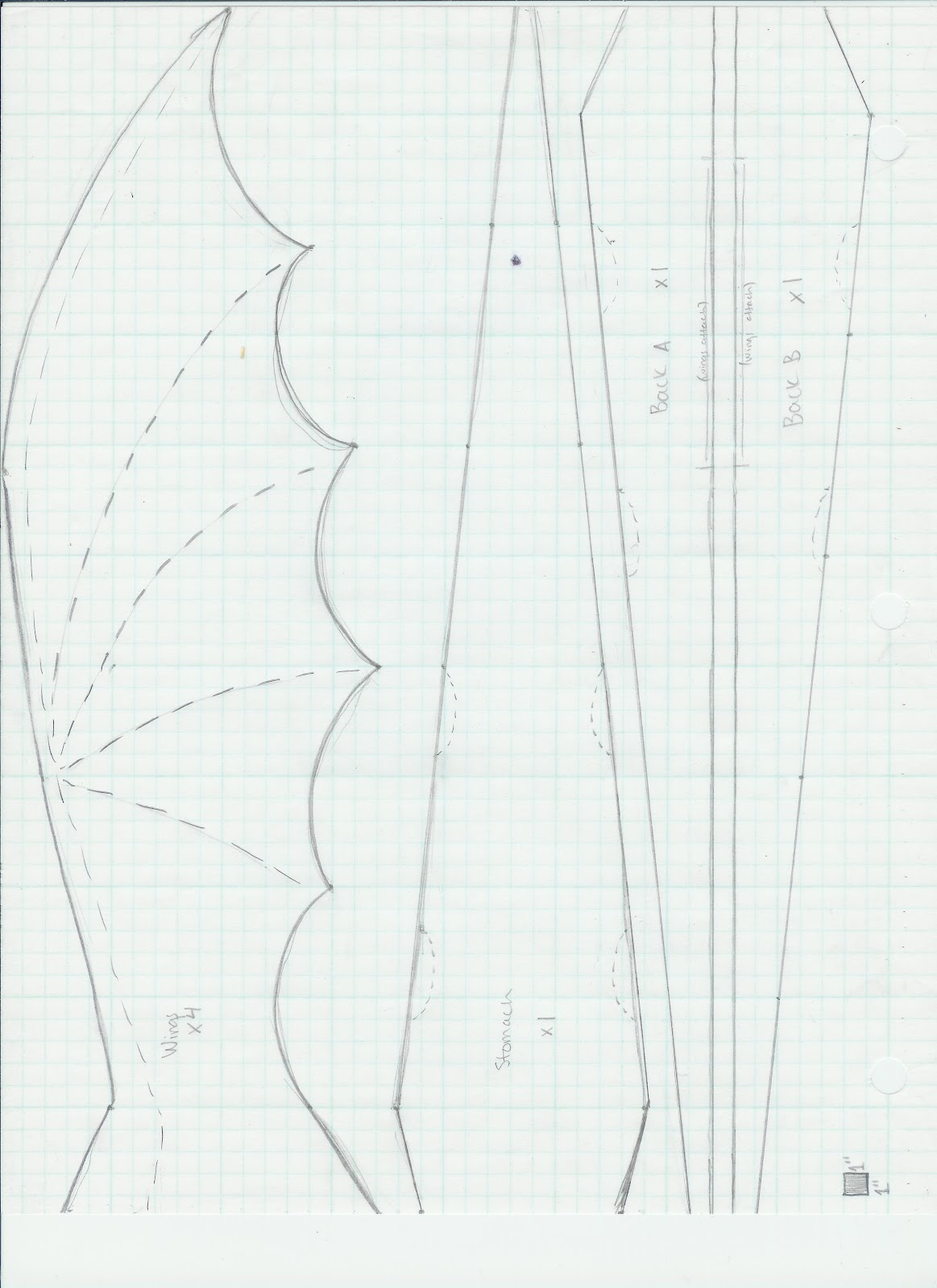 Mostly Nerdy Crochet: Sewn Toothless Pattern