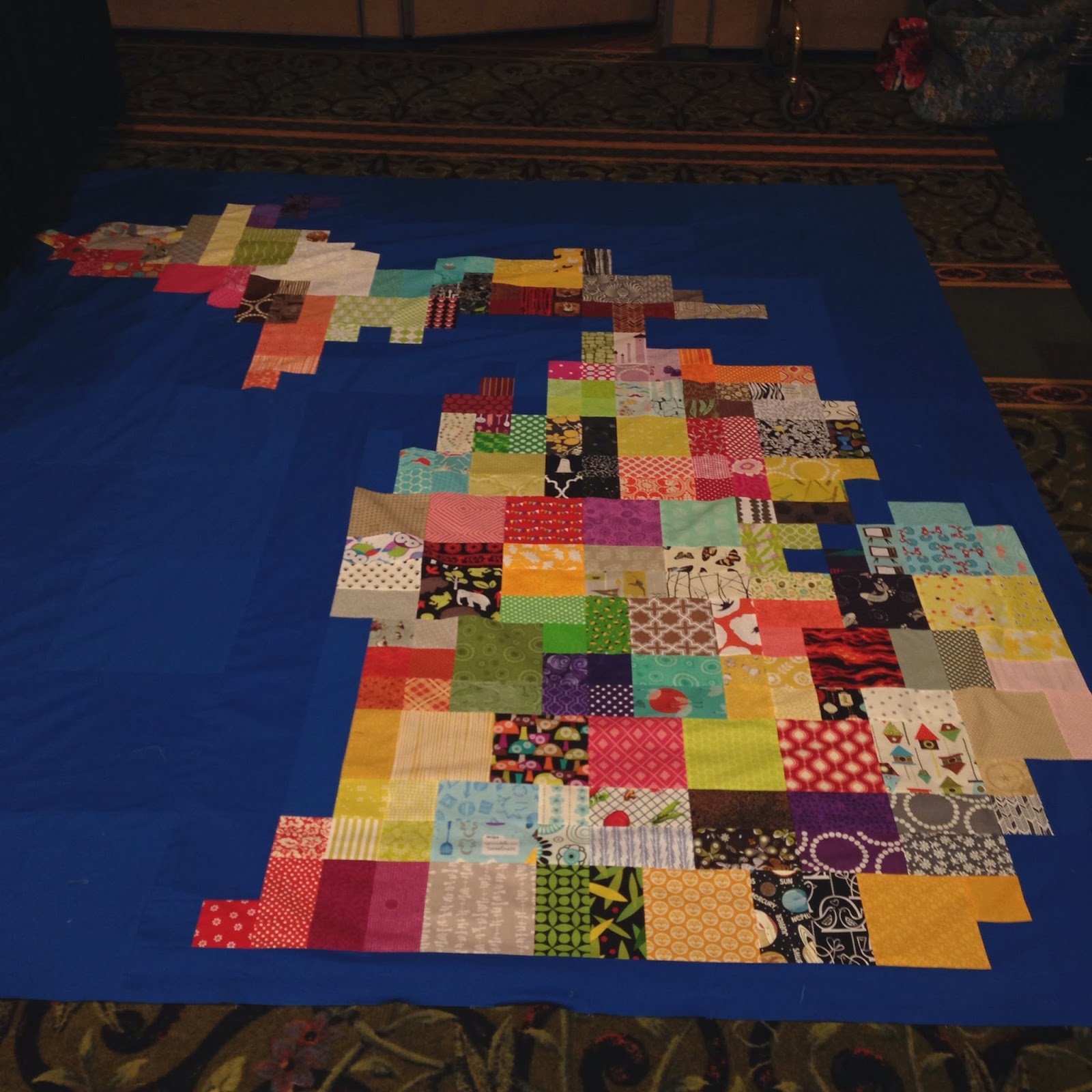 Life Sew Crafty: Pixel Michigan Quilt