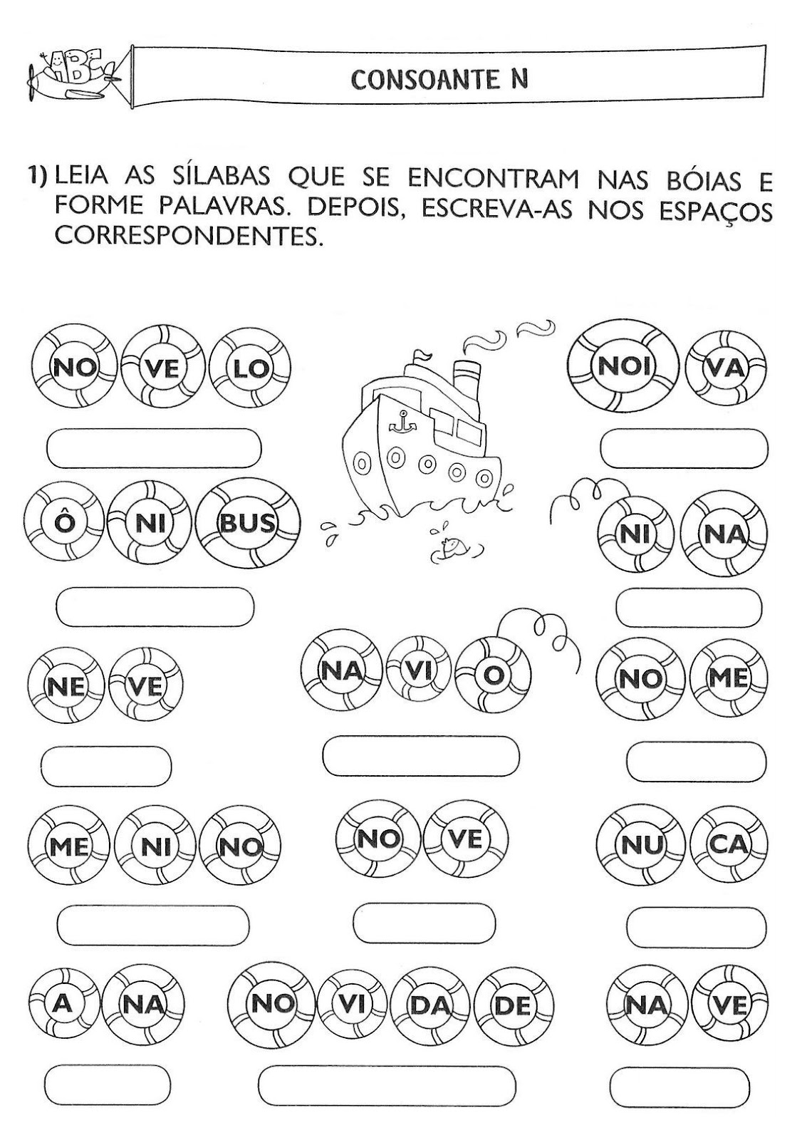 70 ATIVIDADES DE ALFABETIZAÇÃO - JUNTANDO SÍLABAS