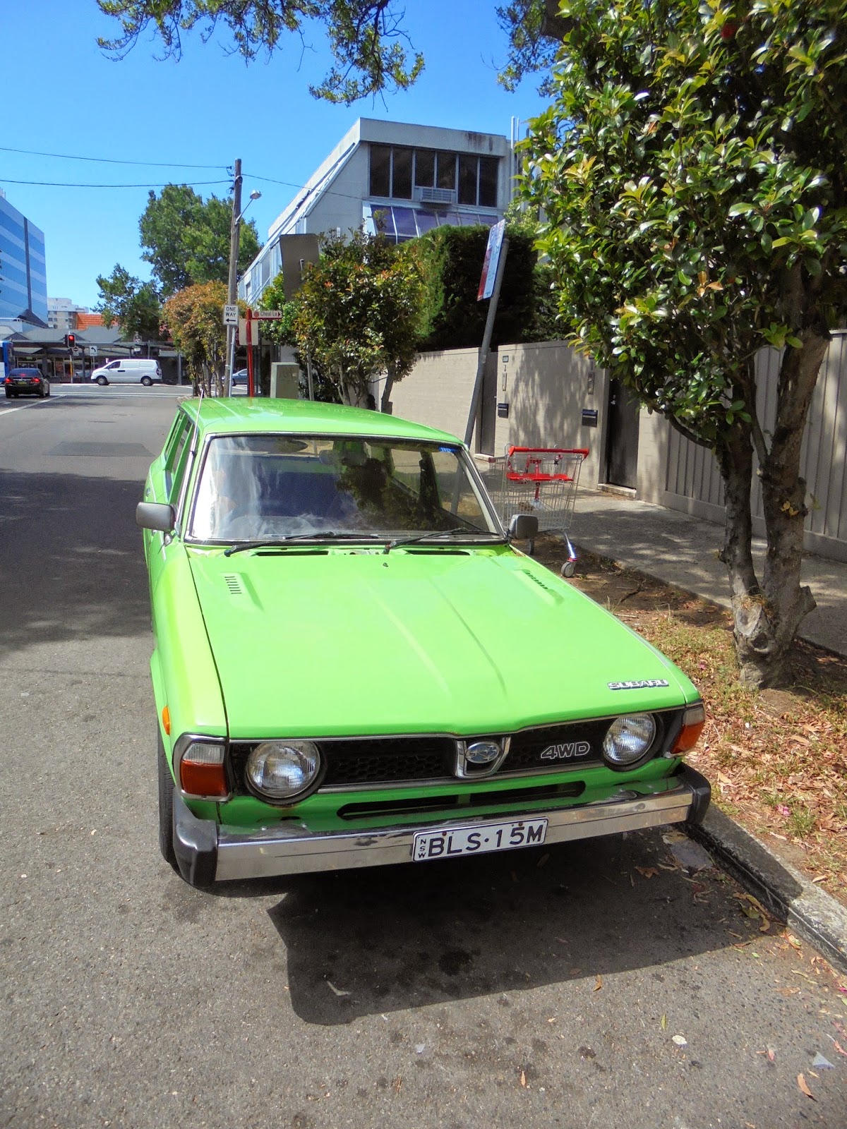 Aussie Old Parked Cars: 1979 Subaru 1600 4WD Wagon
