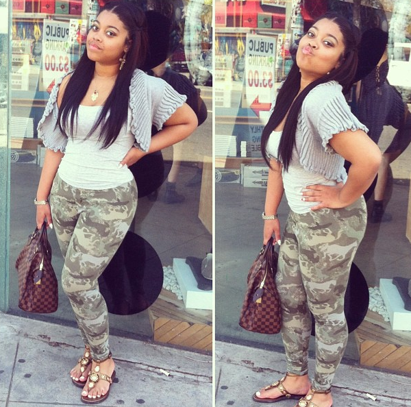 DJ REFINE: SPOTTED: NAS' DAUGHTER ALL GROWN UP AND SEXY