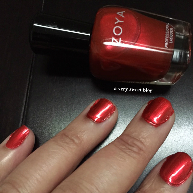 Zoya Desiree Ember Cinnamon Review & Swatches | A Very Sweet Blog