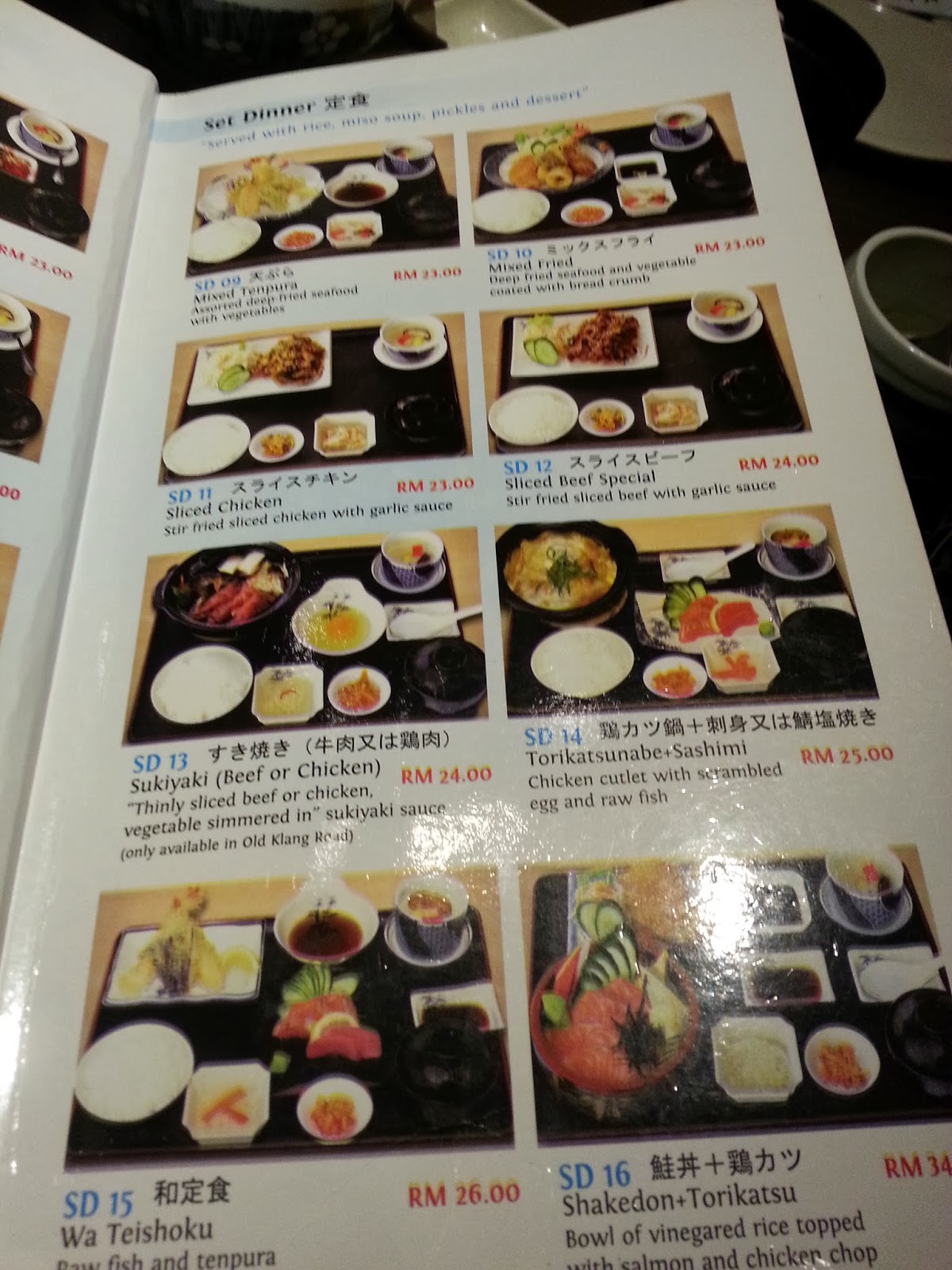 Purfect Imperfections: Food Review: Nihonkai Japanese Restaurant Kota ...