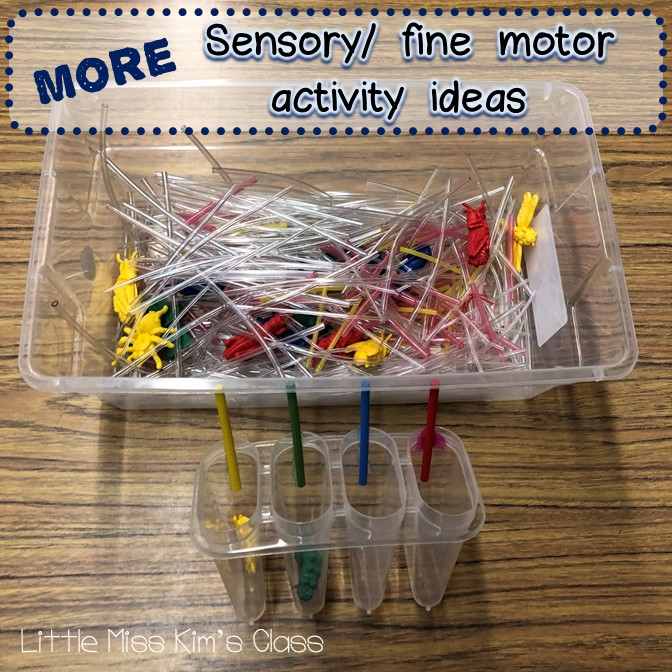 Little Miss Kim's Class: Sensory & Fine Motor Activity Ideas for ...