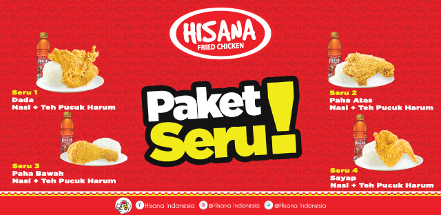 Macam Macam Paket Hisana Fried Chicken Indonesia - Hisana Indonesia