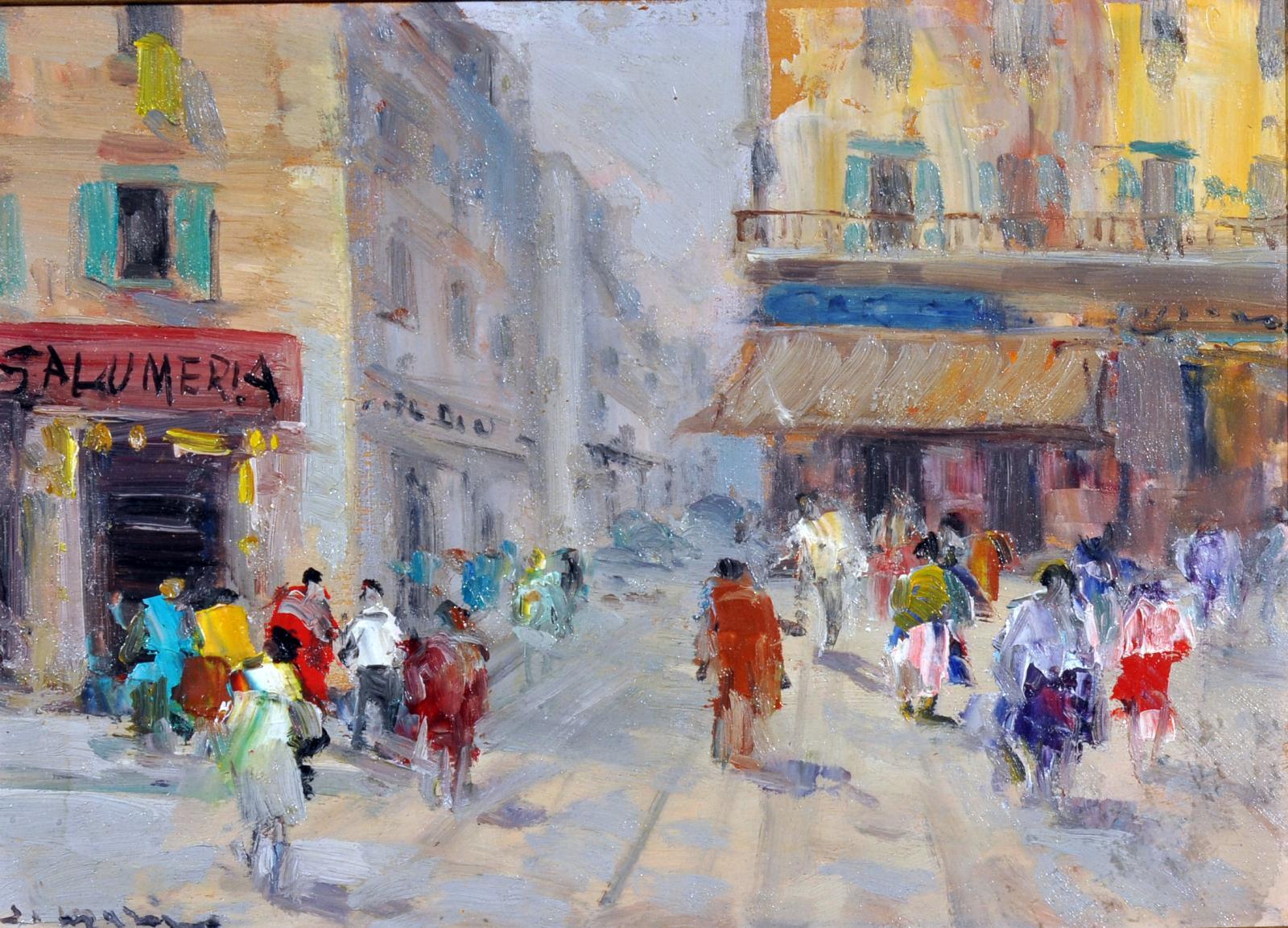 Francesco Di Marino | Impressionist Street Scene painter | Tutt'Art ...
