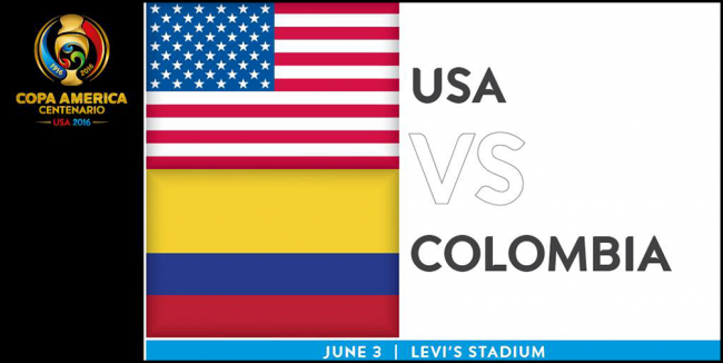 U.S. Super Soccer : Estados Unidos vs. Colômbia (Copa América)