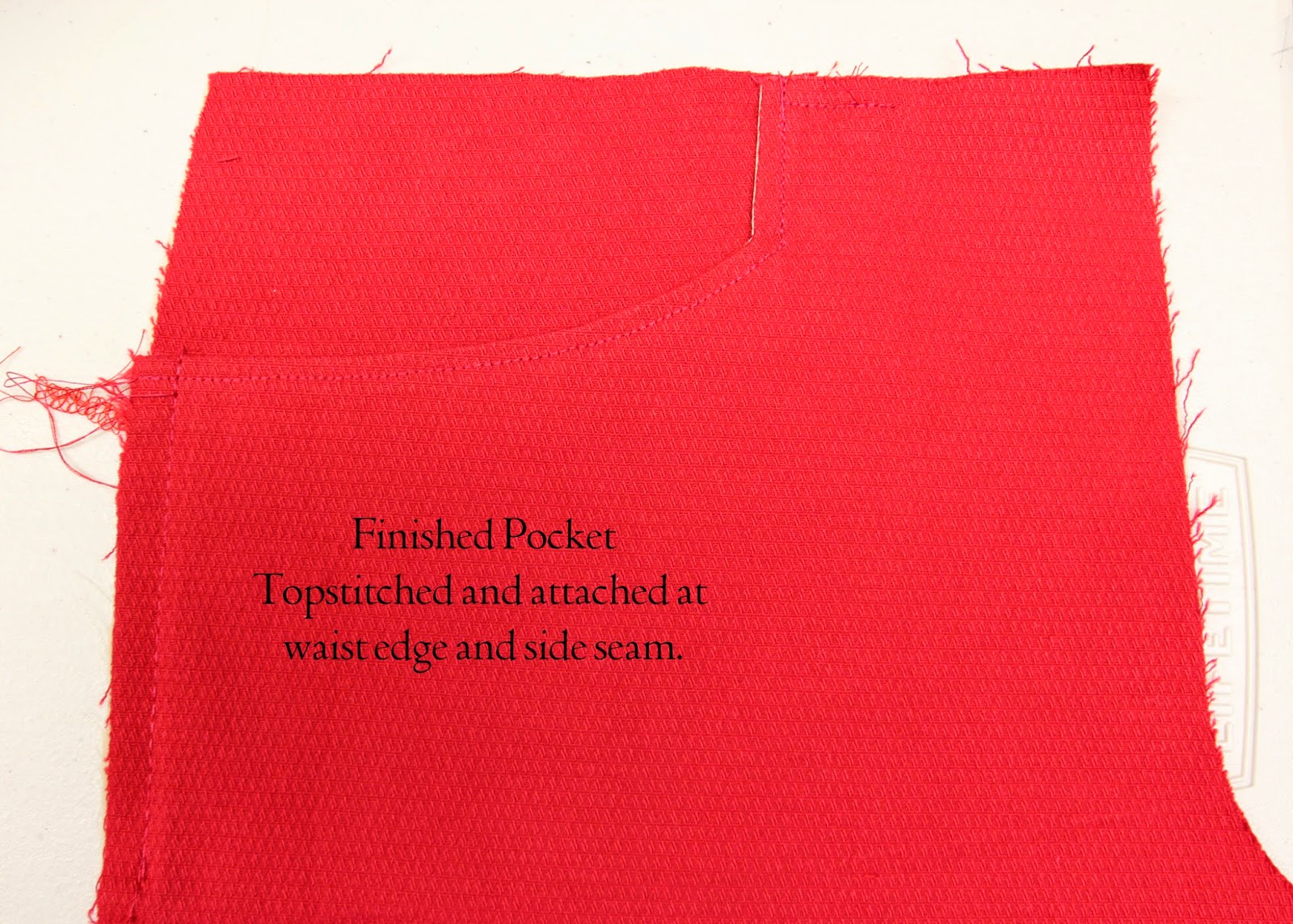 Sure-Fit Designs™ Blog: Easy Front Inset Pocket in a Stretch-Woven ...
