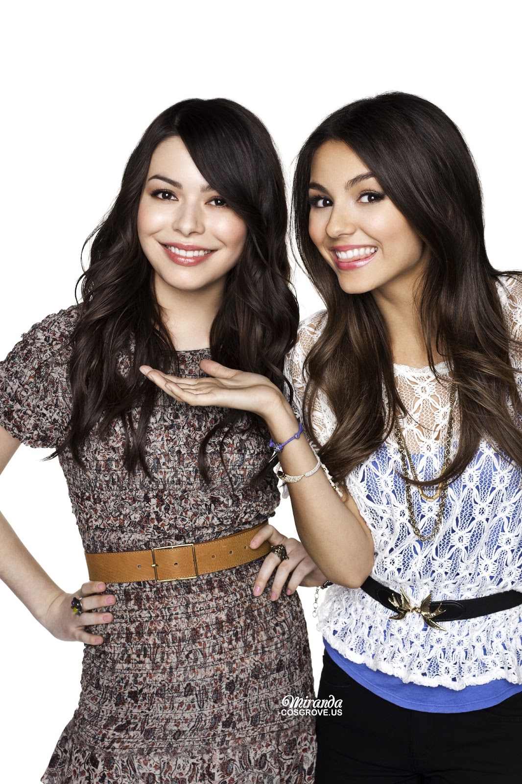 Nick-Dan: Nuevas photoshoots de Miranda cosgrove y Victoria justice