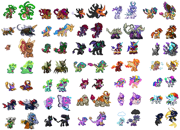 Equestria Daily - MLP Stuff!: Battle Gem Ponies Sprites Complete. Game ...