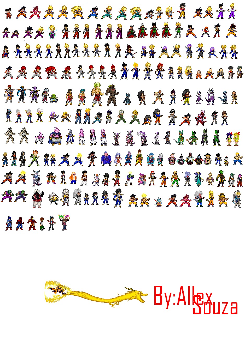 SpritesInfiniteAllex: Sprites Db