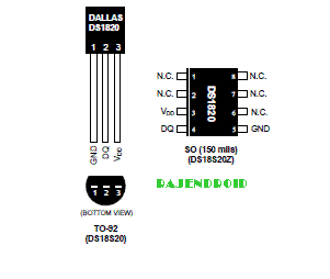Dallas DS18b20 : Mutiple Sensor Temperature with Single Wire + LCD1602