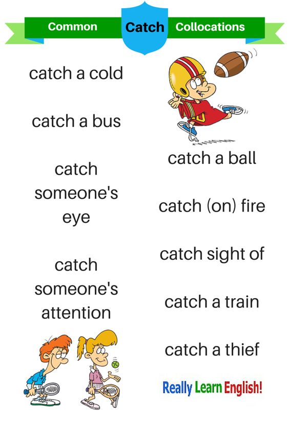 Expressions With Catch 14 Collocations With Catch 7esl Learn
