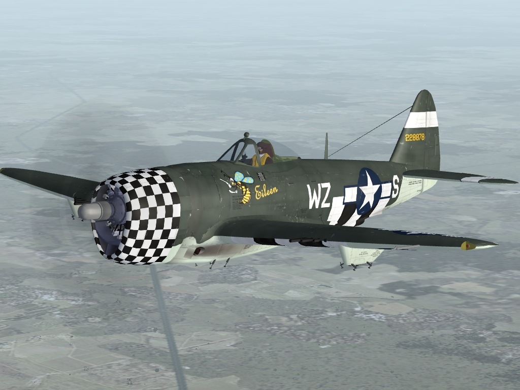 AEROSPACEBRASIL: Republic P-47D-25-RE "Eileen"