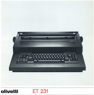 elektrische Olivetti-Schreibmaschinen (ET- und ETV-Serie)