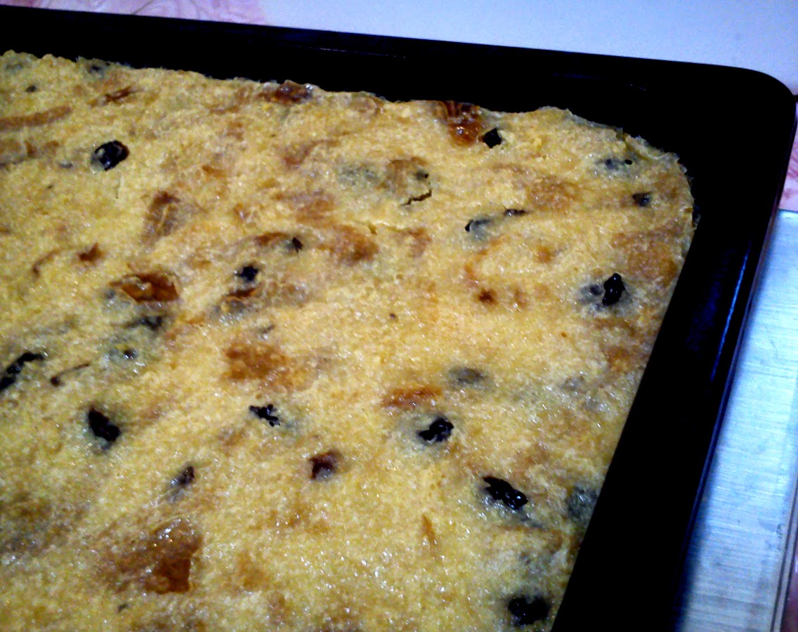 Raisin Pudding ~ Cora's Home Recipes
