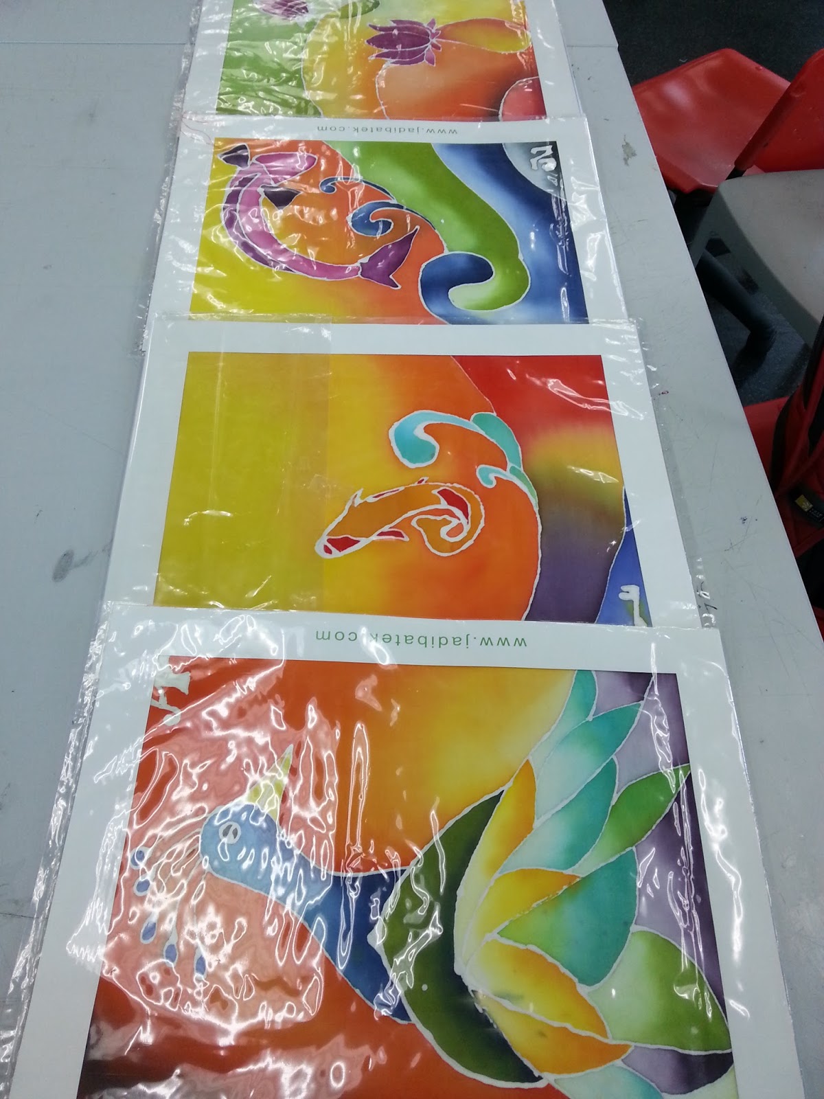 ~Principles of Design; 2D design~: Batiks part II