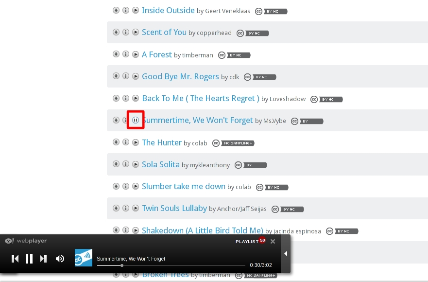 ccMixter 自由的音樂素材網站