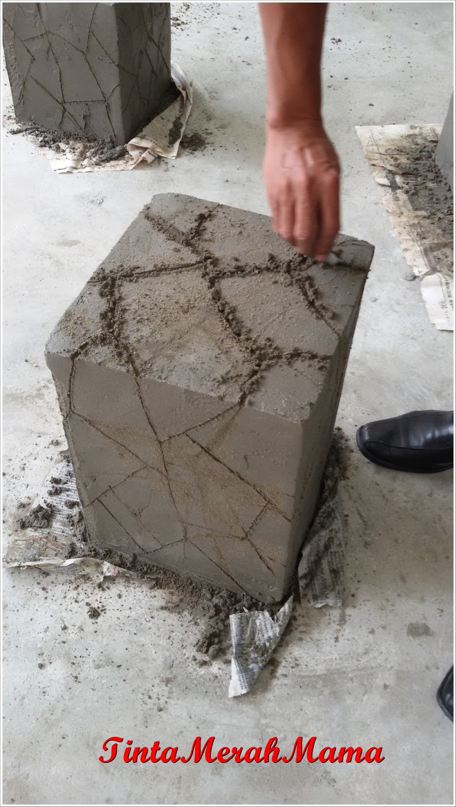 tintamerahmama: Membuat simenfero (masonry) part 2