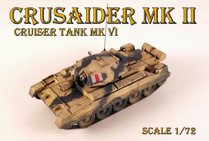 Gulumik Military Models: Crusader MK II/ Cruiser Tank Mk VI 1/72 S ...