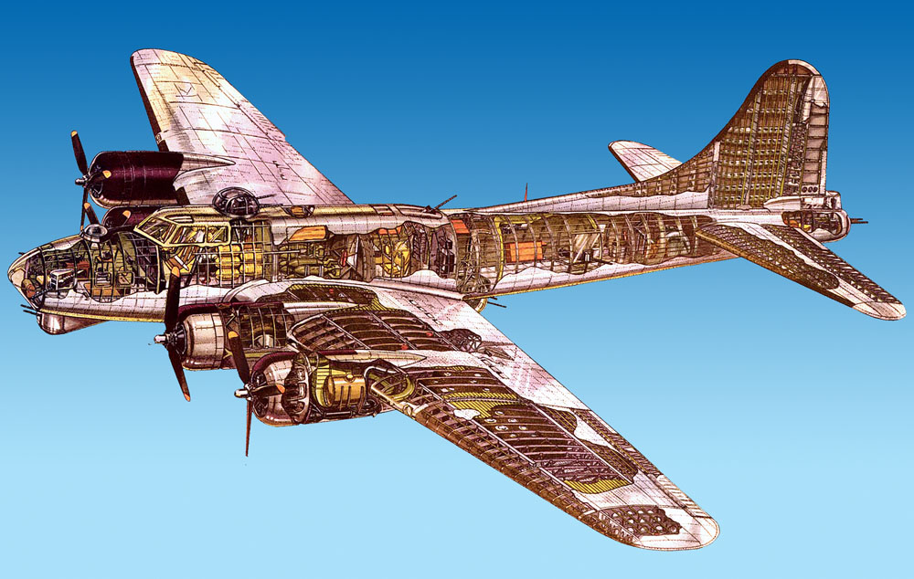 BIGGER AND BIGGER - HUMONGOUSLY HUGE B-17 FROM WINGSPAN MODELS ~ Megamag 2