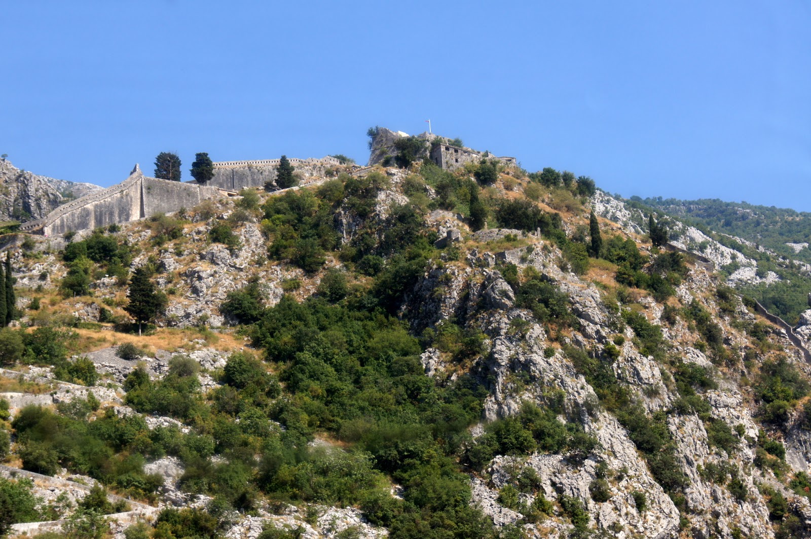 The View from Sliabh Mannan: Kotor, Montenegro (Cattaro in Italian)