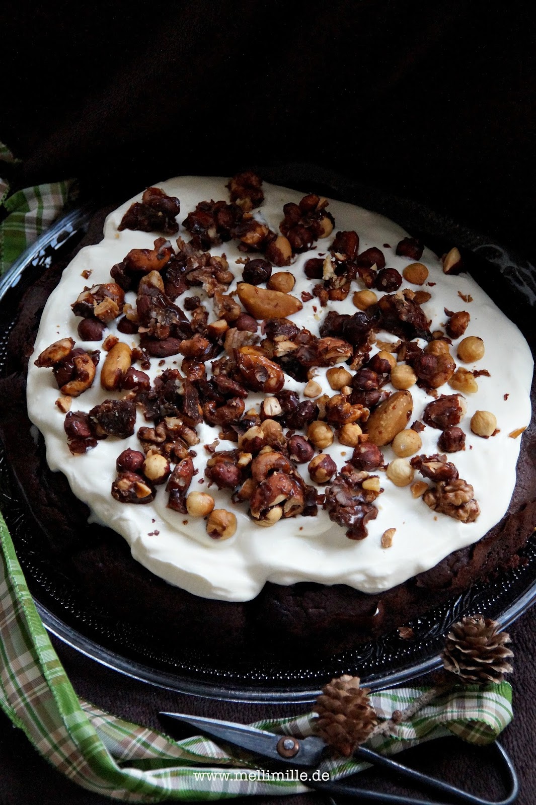 mellimille: Red Ale Cake with Pumpkin spiced Honeynuts