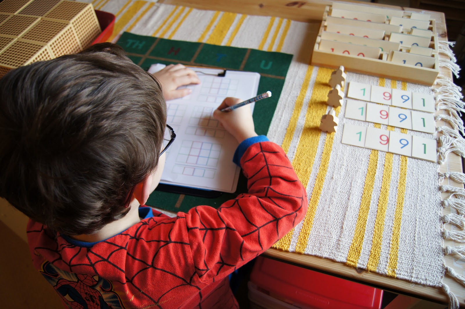 Golden Bead Multiplication, Montessori Math At Home - "Making ...