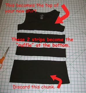 Make Do: Altered Tank Top for Summer!