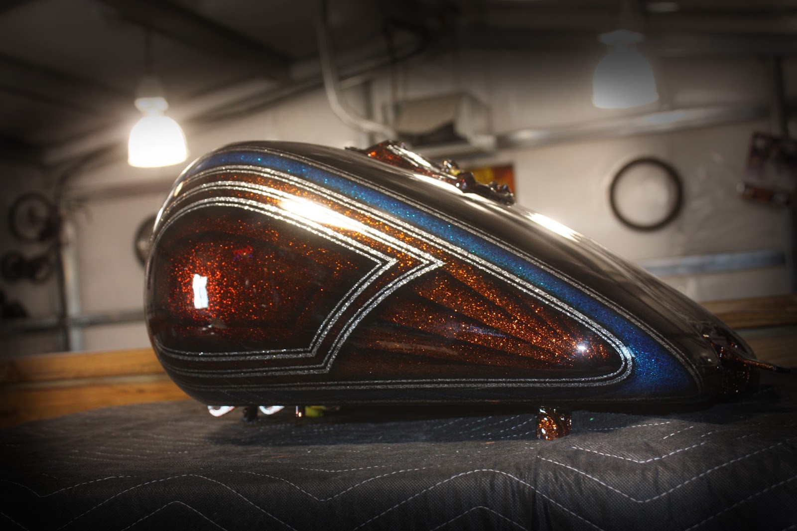 Blue Metal Flake Paint Jobs