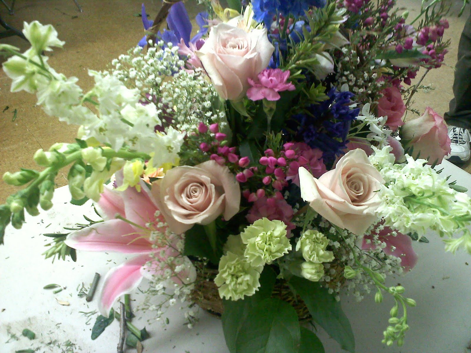 Homemade On Long Spring Flower Arrangement 2011 Homemade On Long Spring Flower Arrangement 2011