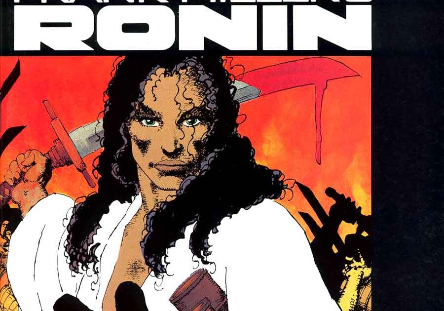 Ronin #5 - Frank Miller art & cover - Pencil Ink