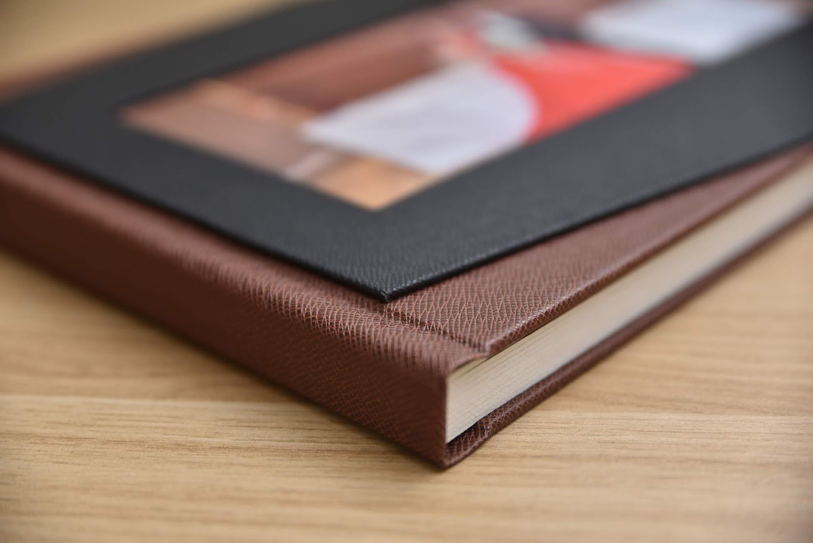 simonshashi.com: Leather Cover Album + Frame + Table Top + Album Case