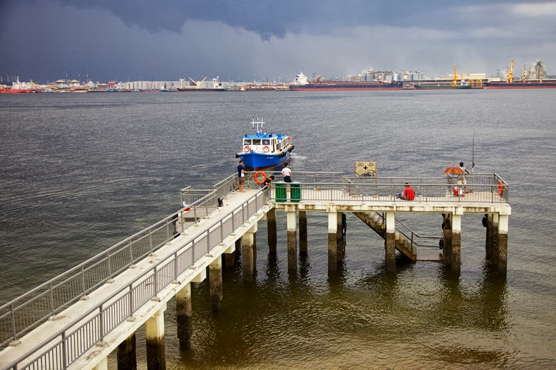 Another Coastal Park with Straits of Johor View: Punggol Promenade ...