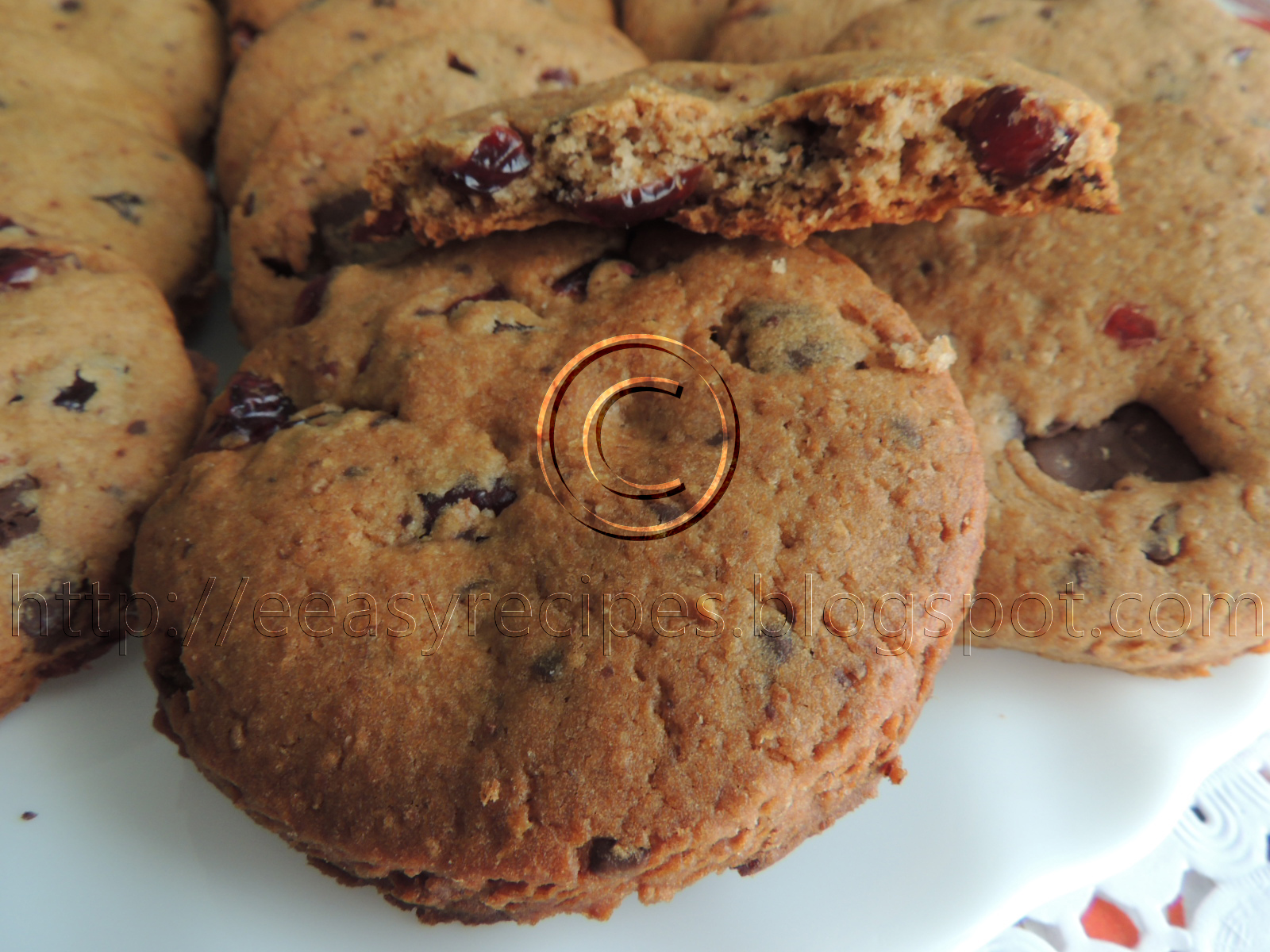 Jednostavni recepti: Domaći čokoladni Wellness keksići sa brusnicama