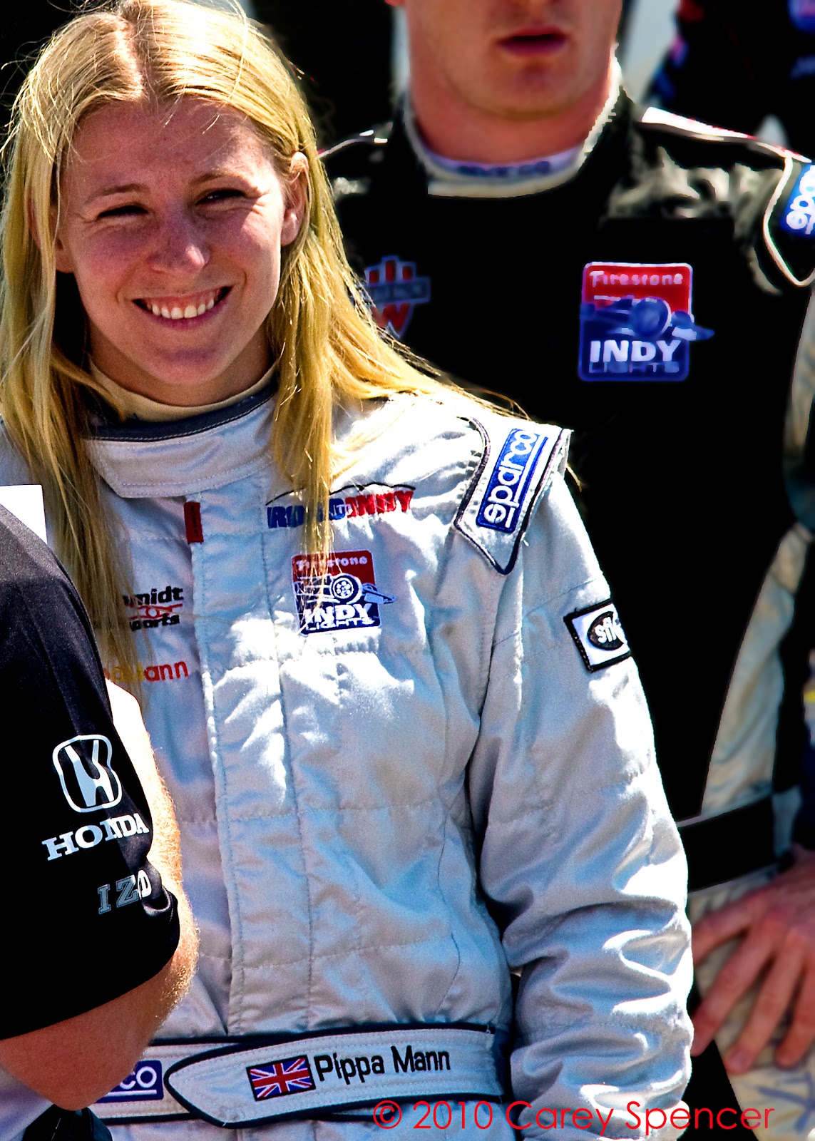 Izod IndyCar Driver Pippa Mann Injured During Practice for Sunday's ...