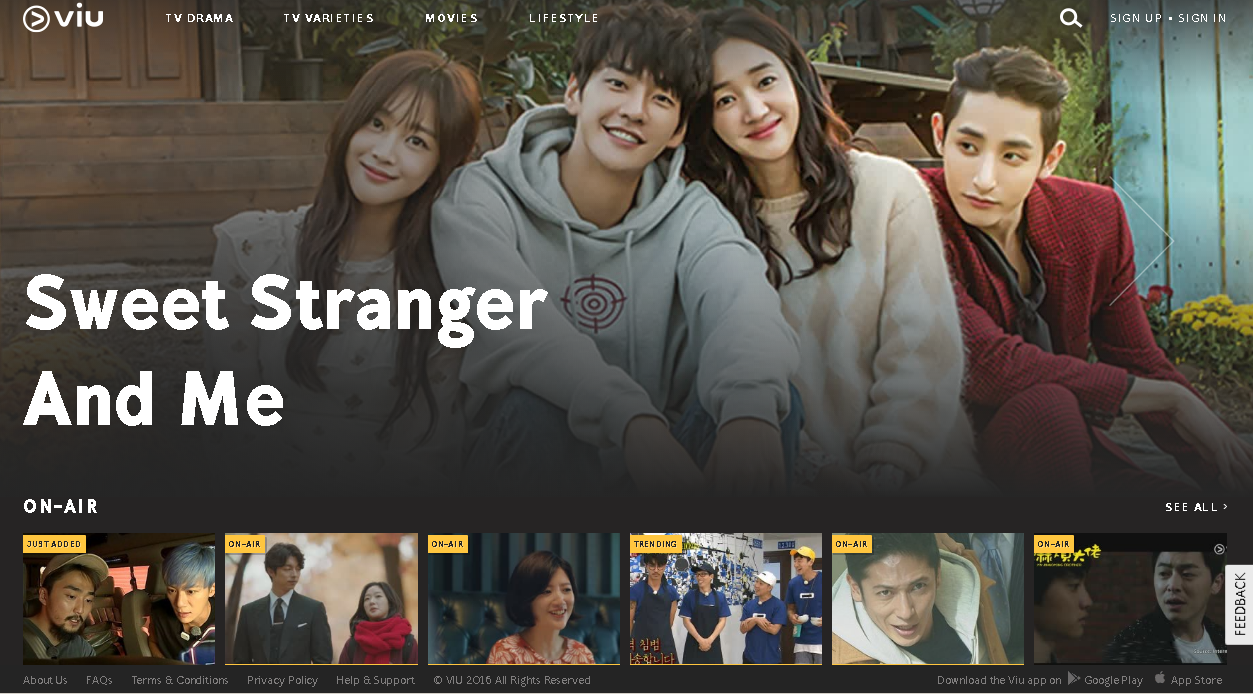 Viu - December 2016 Latest Drama Shows and Movies Update