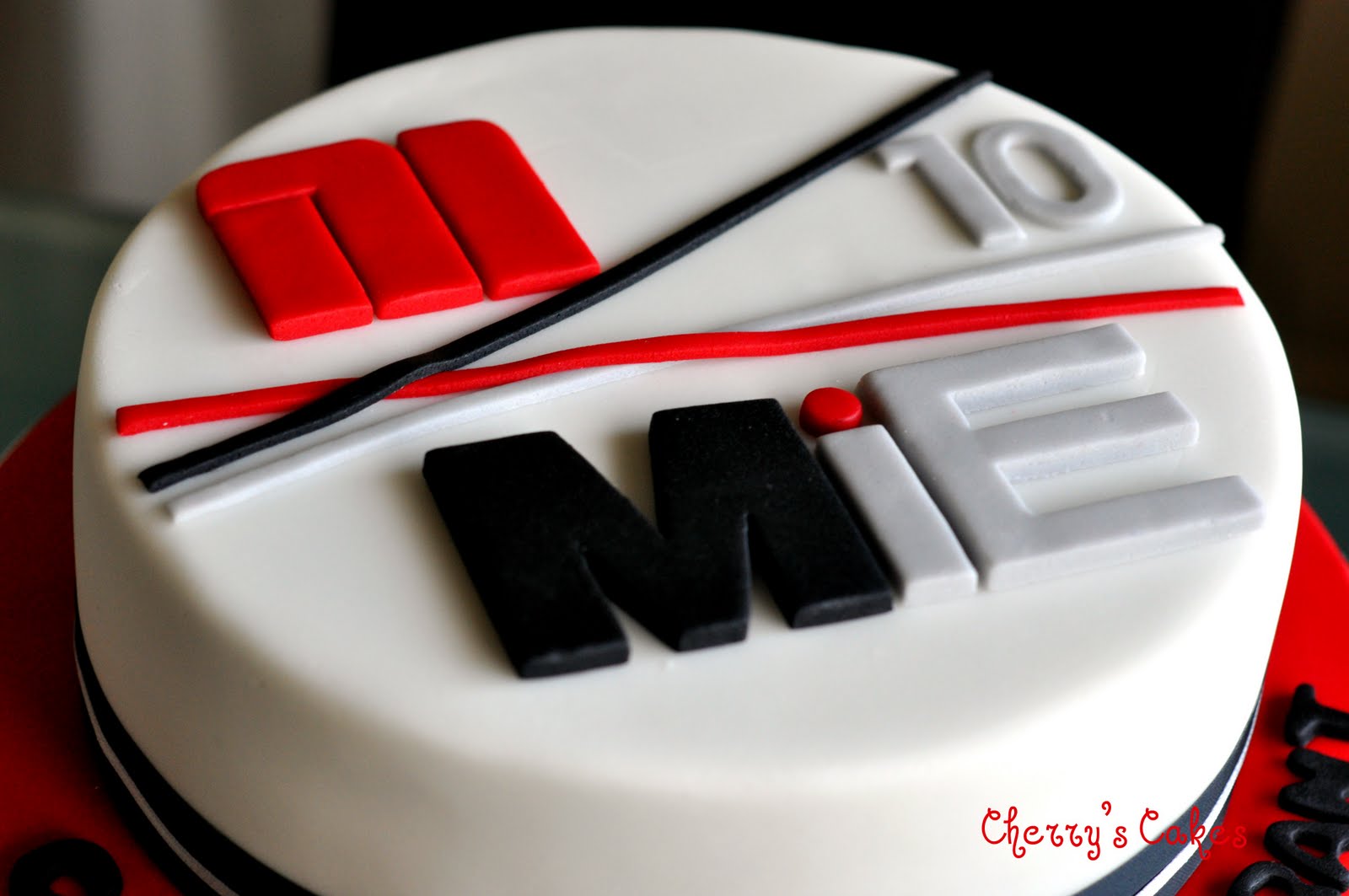 Cherry's Cakes: MiE/Monadelphous Corporate Cake - 10 Years of Service