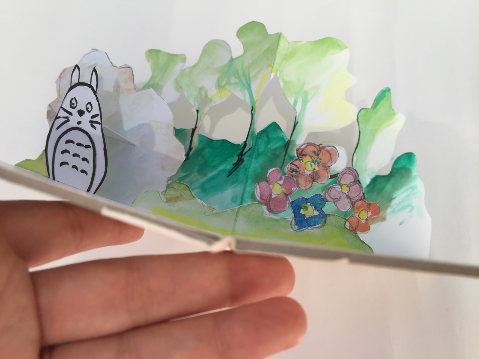 Casa Nic & Inês: Ilustração em Pop-Up