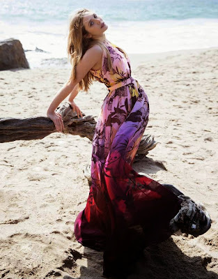 Elizabeth Olsen - The Edit Magazine April 2015 | Fashion Magazine