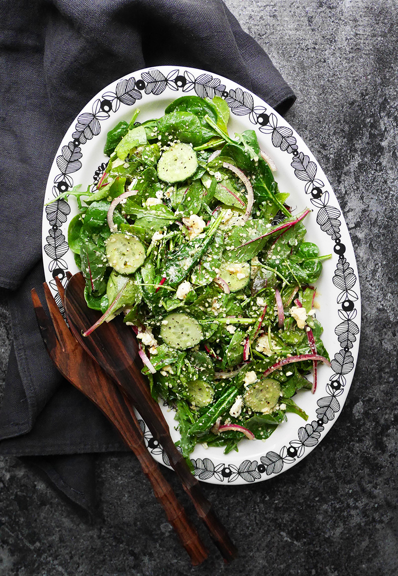 2 X SALAATTI: TOFU-SEESAM-SOIJA & FETA-SITRUS-SOIJA | Syötävän hyvä